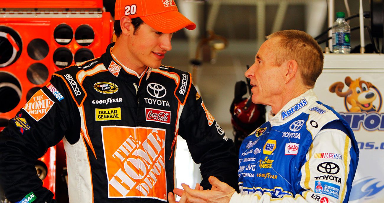 Untold Stories: How young Joey Logano passes Mark Martin's test ...